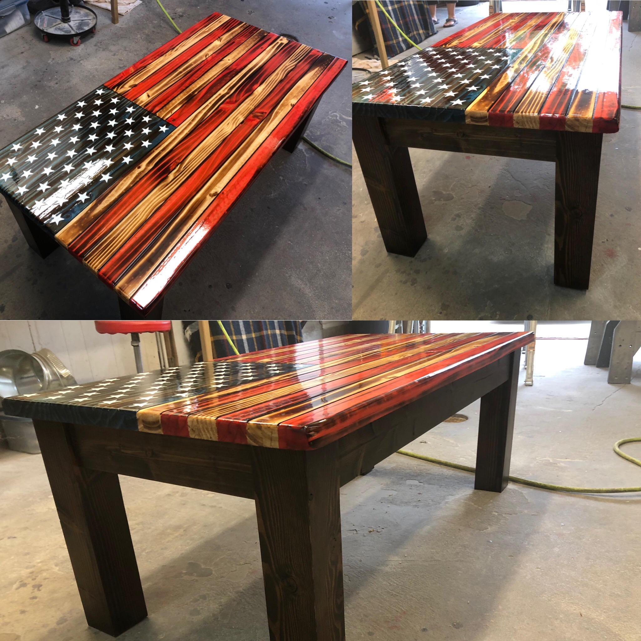 Custom Wooden Flags | Handmade Custom Rustic Flags